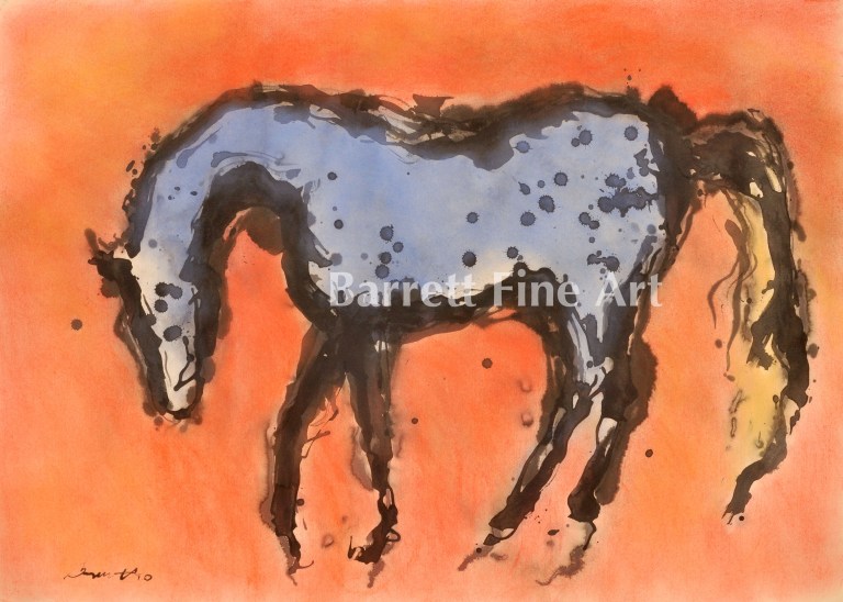 Blue Horse – Jim Barrett Fine Art